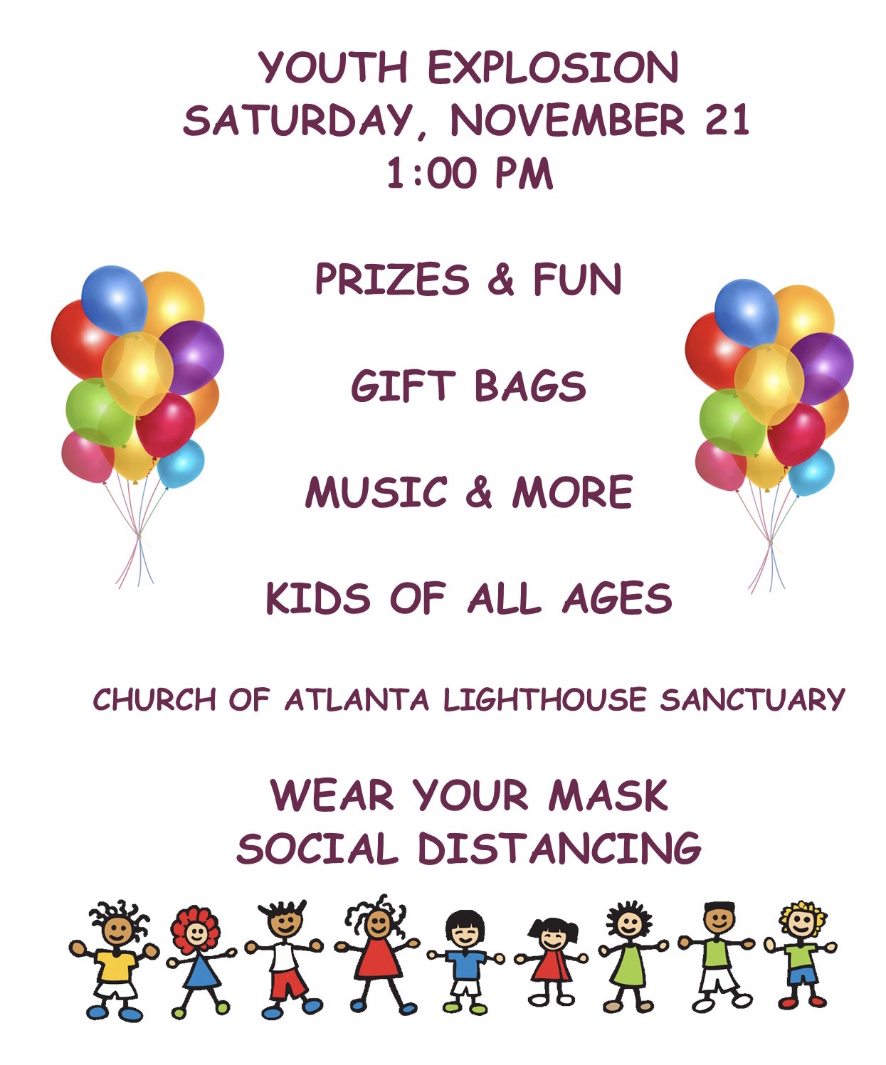 Youth Program Flyer Sample